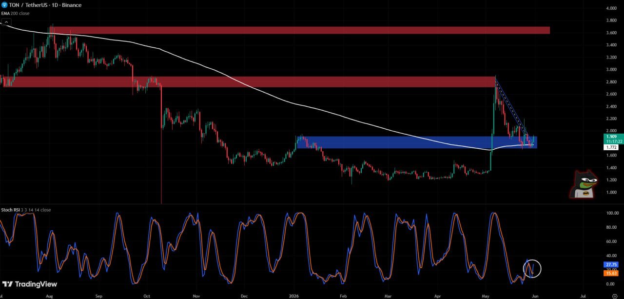 Toncoin Price Today (TON), Live Chart & Market Cap | BitMart